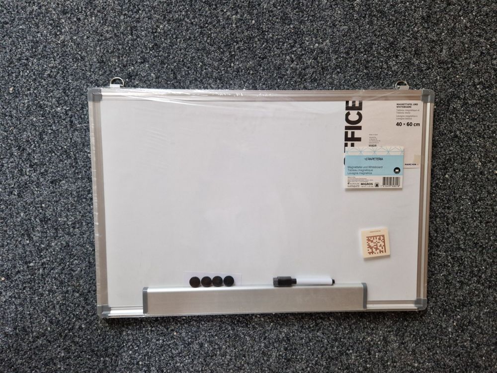Whiteboard, 40 x 60cm (Gebraucht) in Adligenswil für CHF 16 – mit Lieferung auf Ricardo kaufen