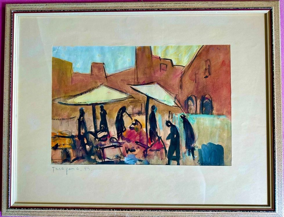 Carl Walter LINER (1914-1997) / Gouache/Papier | Kaufen auf Ricardo