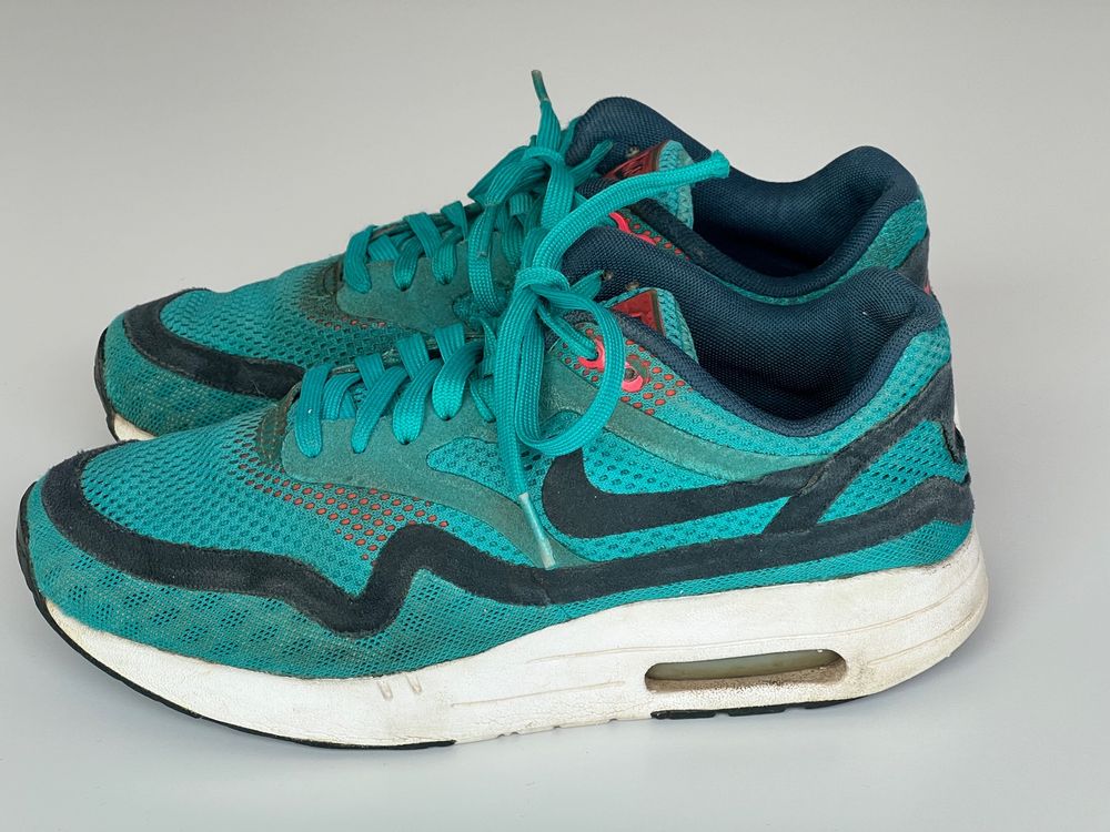 Nike Air Max 1 Tribal Green Laser Crimson - Gr. 37.5 38 | Kaufen auf ...