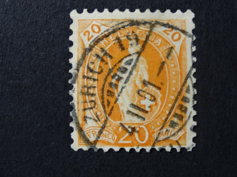 Vollstempel ZÜRICH 19 66D 4.II.01 (Gebraucht) in Anwil für CHF 2 – mit Lieferung auf Ricardo kaufen