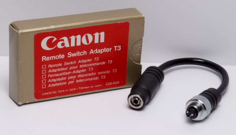 CANON remote Switch Adapter T3 (2449A001) (Neu (gemäss Beschreibung ...
