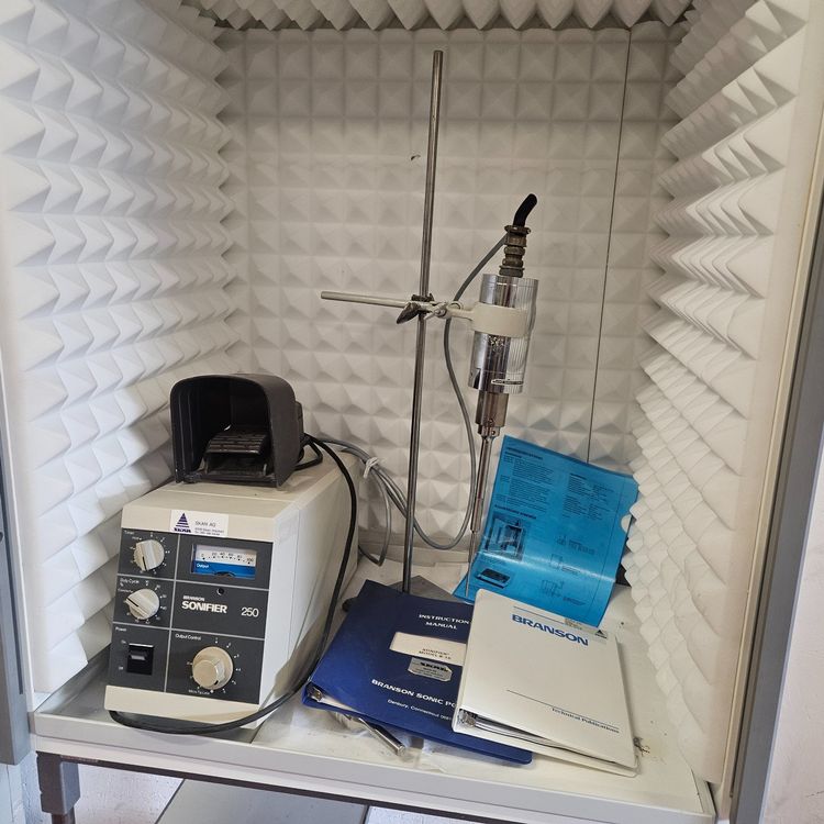 Branson SONIFIER 250 Ultraschall-Homogenisator Anlage (Gebraucht) in ...