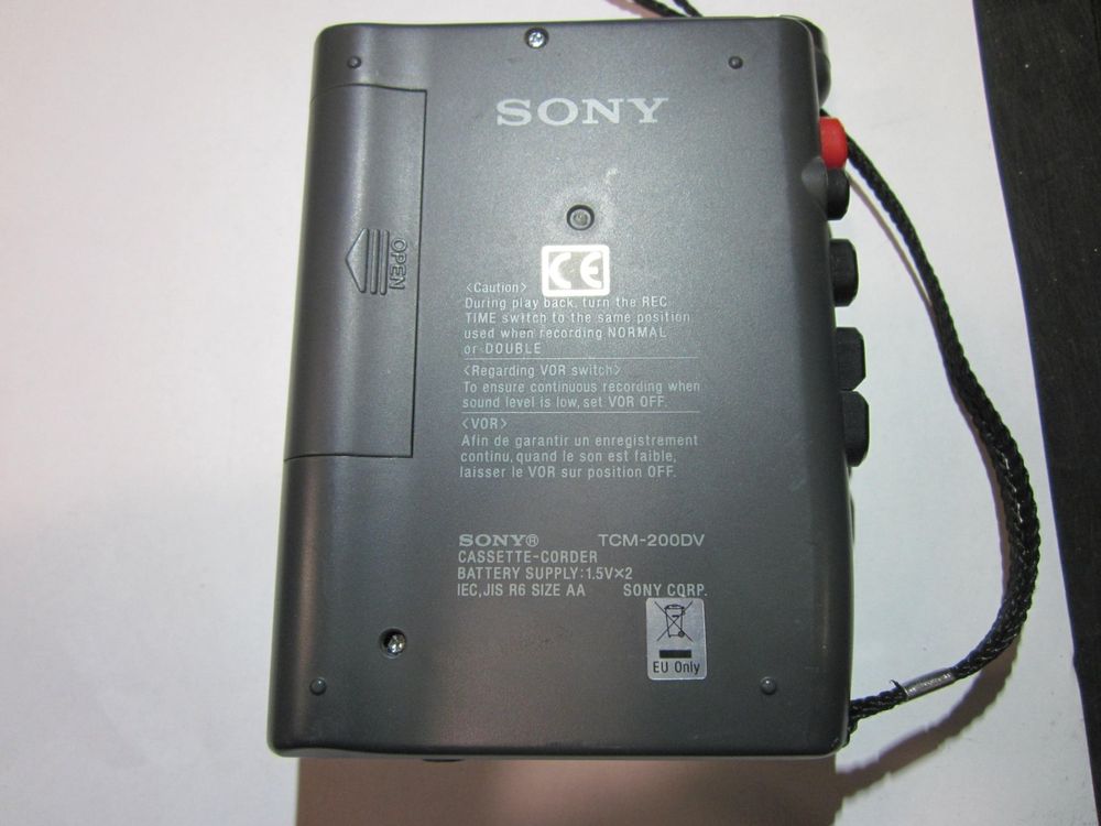 SONY TCM-200DV Walkman Cassette-Recorder | Kaufen auf Ricardo