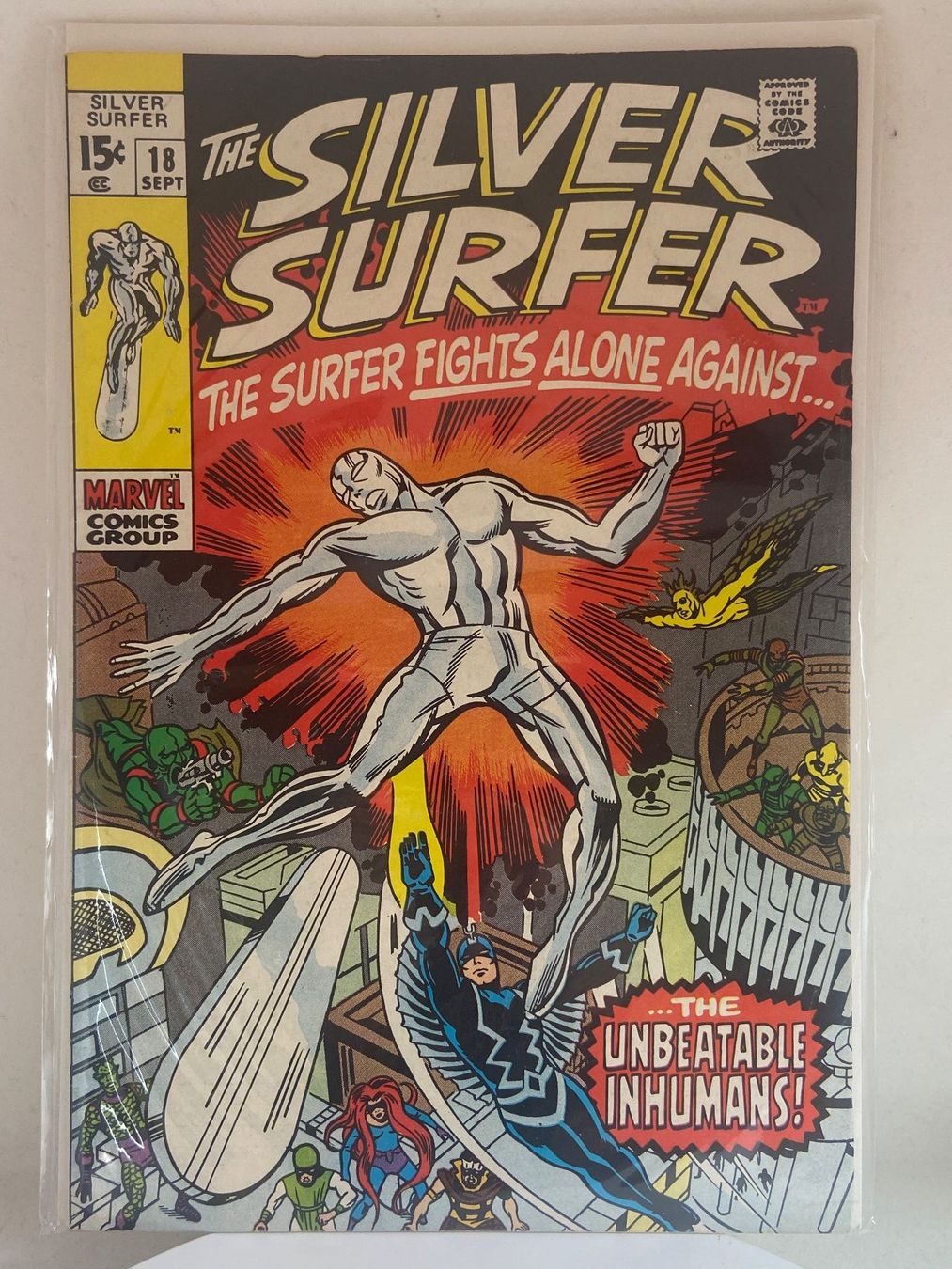 Silver Surfer (1968 1st Series) #18 VG+ 4.5 - End of serie (Gebraucht ...