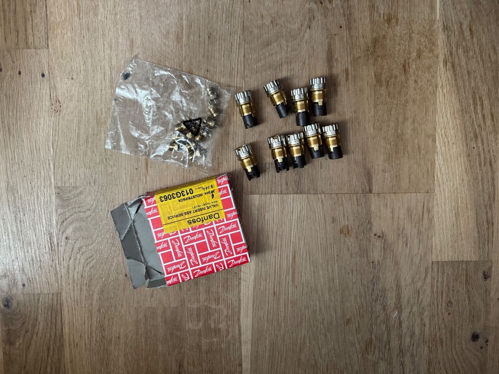 Danfoss Innenteil Oberteil Typ RA-N ab Jg. ca.85 9Stk. (Neu und ...