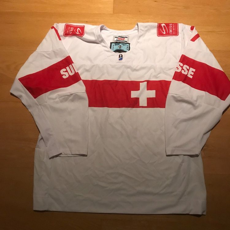 Suisse 2018 U18 World Championship Jesse Tanner game worn (Gebraucht ...