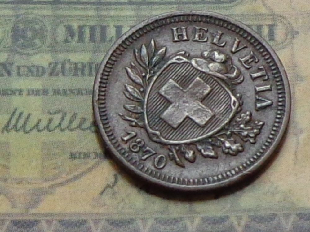 1 ct 1870 B Superbe pièce - Hyper RARE (Gebraucht) in Pully für CHF 159 – mit Lieferung auf ...