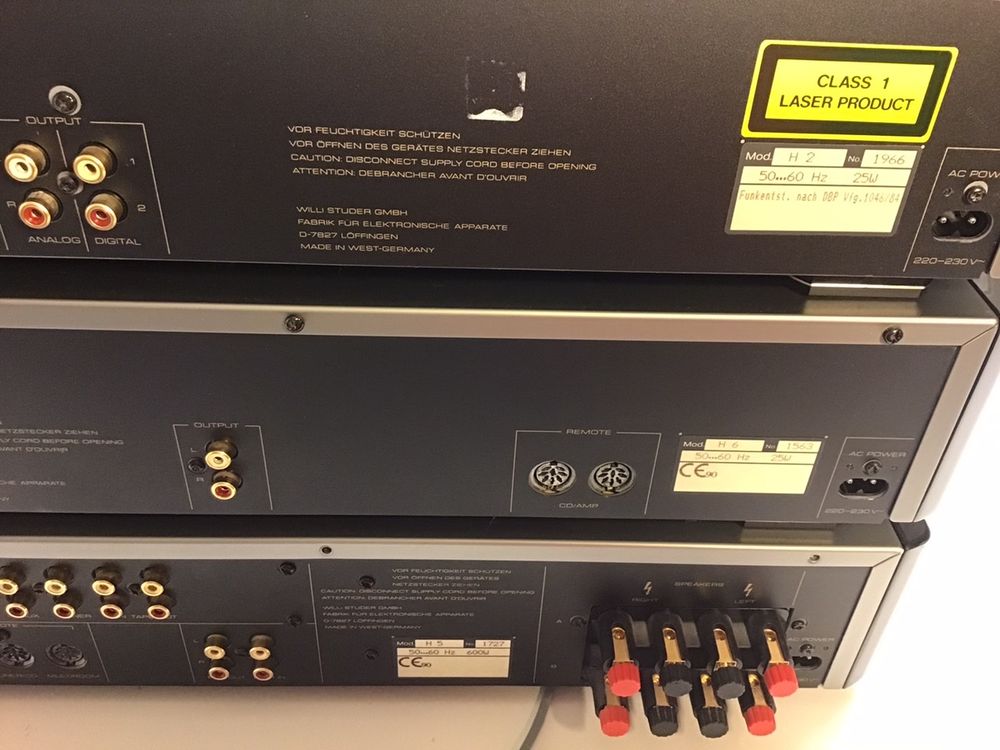 Revox H Line Audiophile Swiss Design Studer | Kaufen auf Ricardo