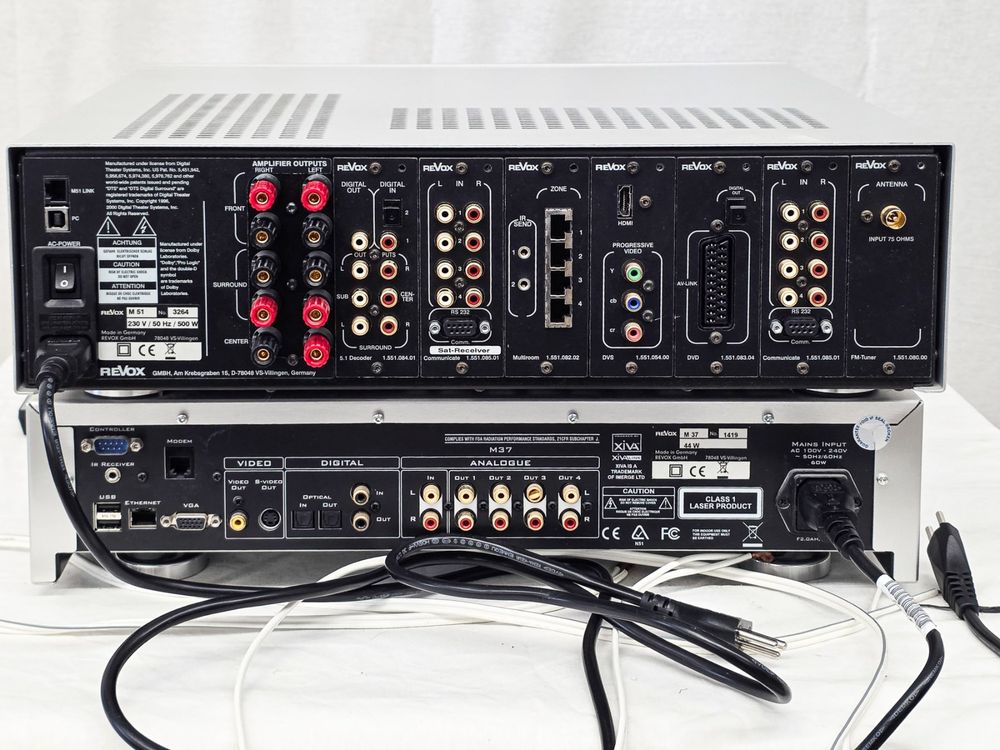 ReVox M51 + M37 - AV-Receiver & Audio-Server - Ref. 12/37 (Gebraucht ...