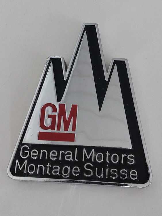 Emblem GM General Motors SUISSE SA in Biel Emblem (Gebraucht) in ...