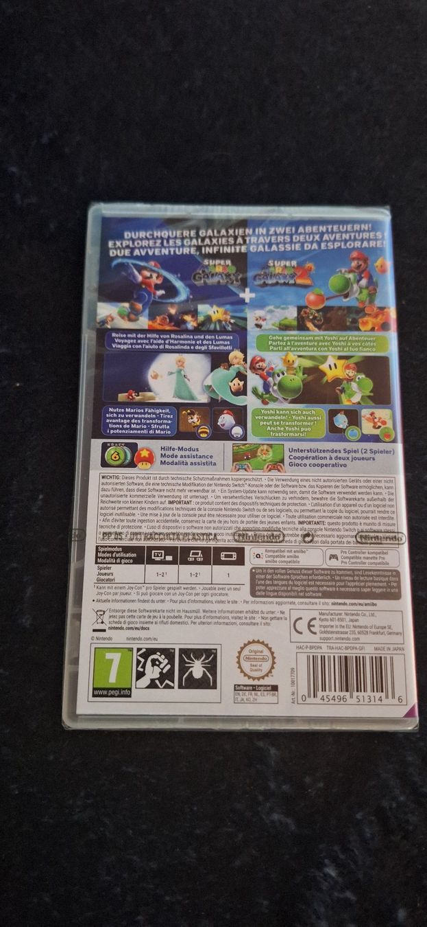 Super Mario Galaxy 1+2 (Neu und originalverpackt) in Sempach Station ...
