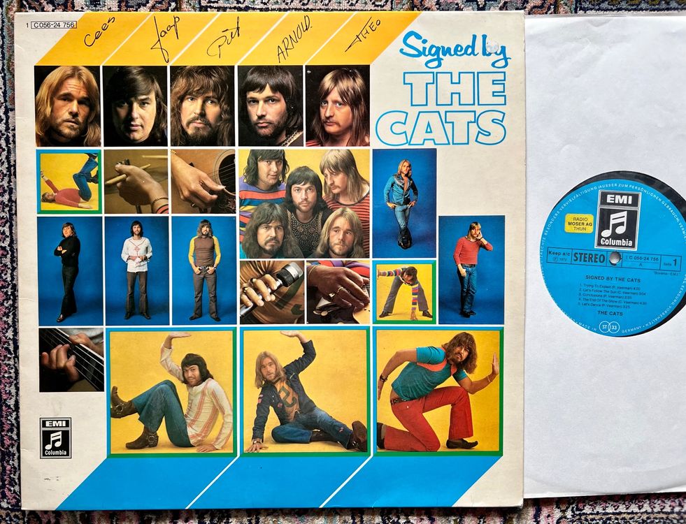 Signed By The Cats - LP ♪ GEWASCHEN ♪ | Kaufen auf Ricardo
