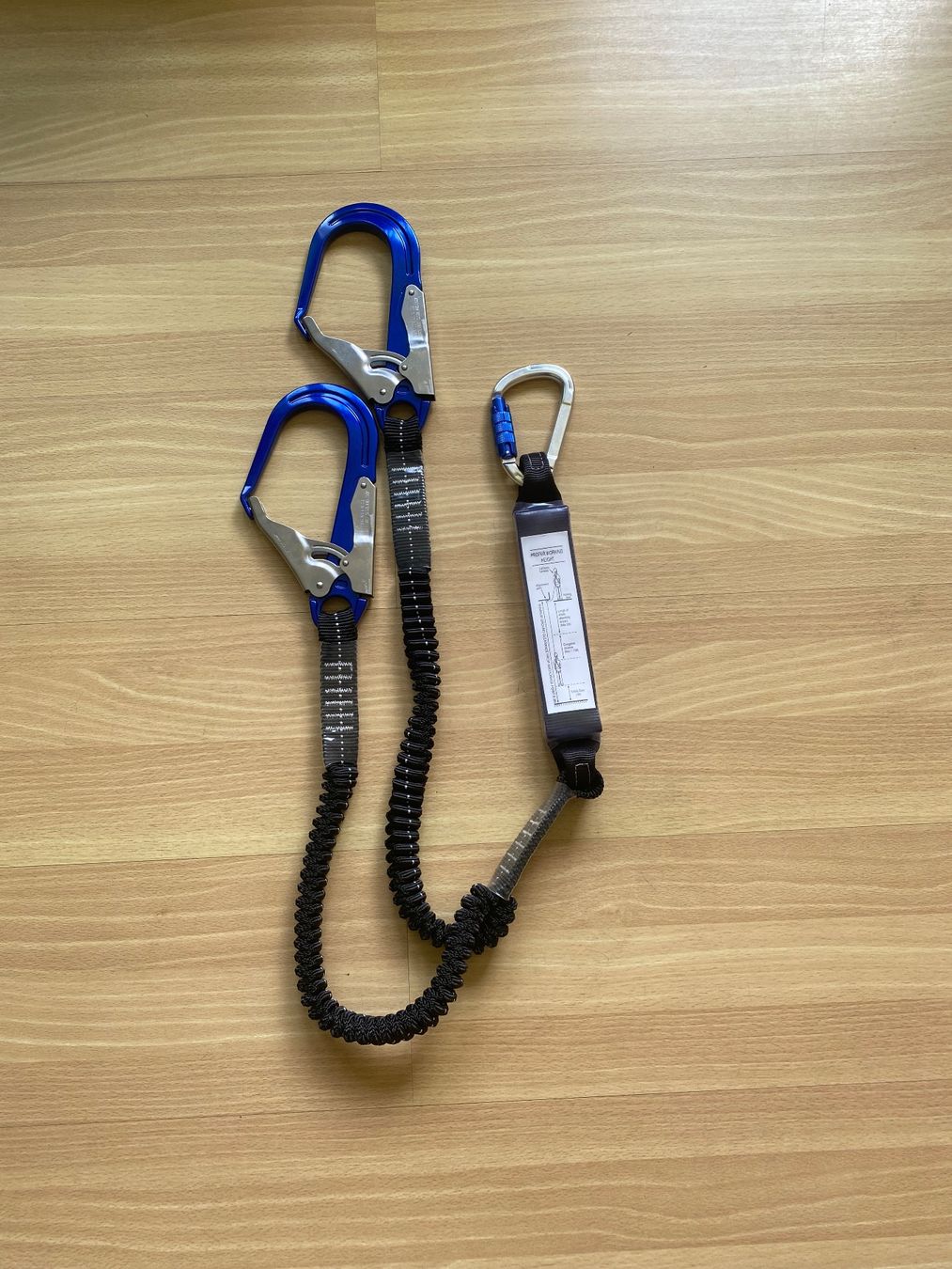 Longe antichute double, cordes et mousquetons inclus. (Neuf (Voir ...