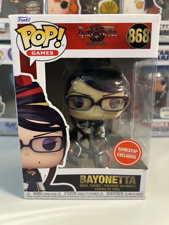 Funko POP! Games Bayonetta - Bayonetta Edition Limitée (Neu und ...