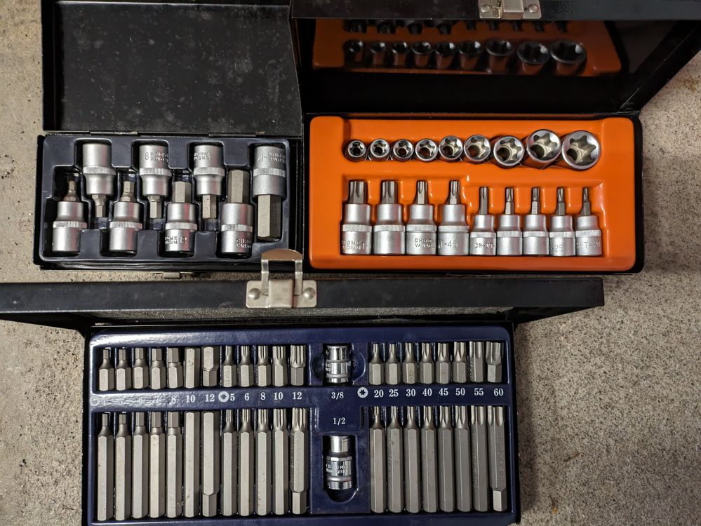 3 Bit Sets Inbus Torx 1/2" (Gebraucht) in rothenthurm für CHF 51 – mit ...