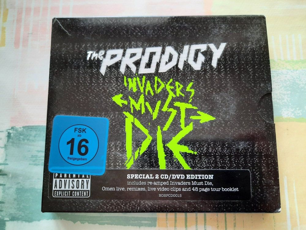 Cd The Prodigy - Invaders must Die 2 Cds + DVD special edit. | Kaufen ...