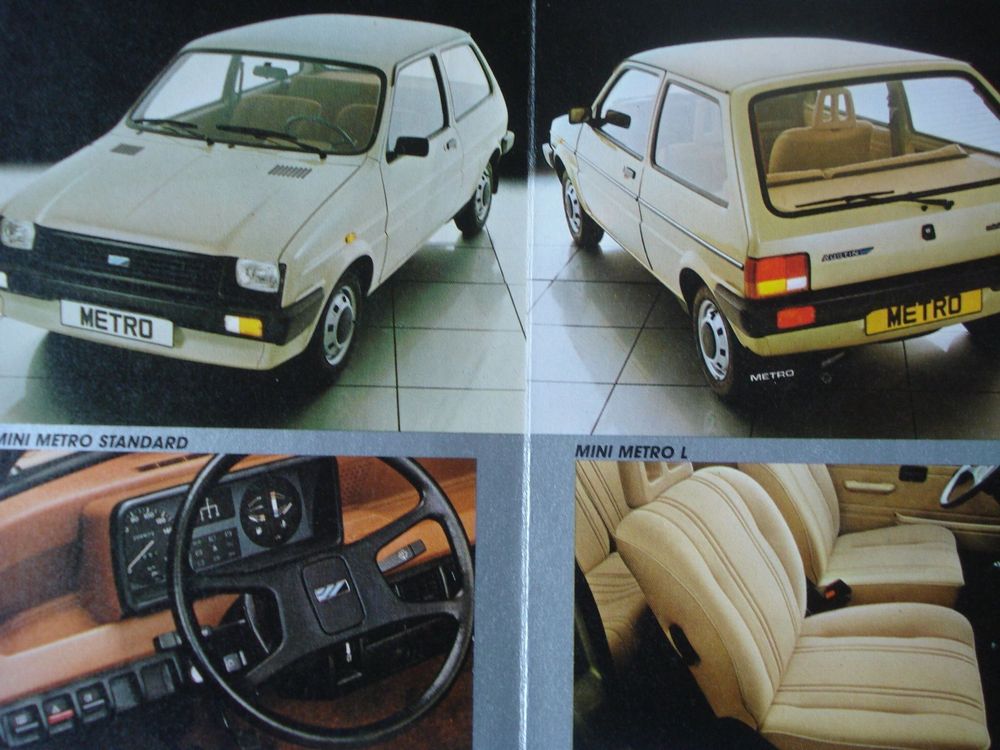 Autoprospekt Austin Mini Metro von 1981 | Kaufen auf Ricardo