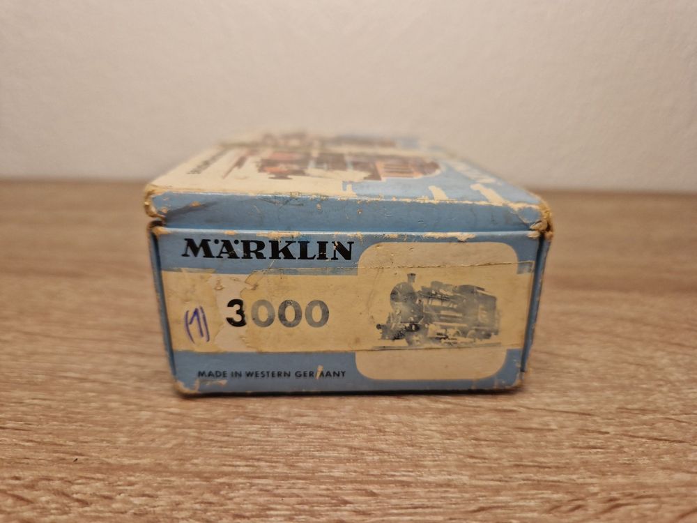 Märklin 3000 Dampflok BR 89 DB H0 (1) (Gebraucht) in St-Aubin-Sauges für CHF 15 – mit Lieferung ...