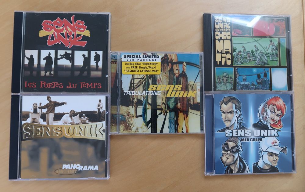 SENS UNIK - 5 CD's in sehr gutem Zustand (Gebraucht) in Hedingen für ...
