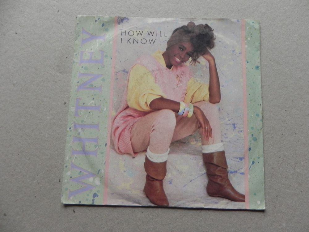 Single USA R&B Soul Pop Sängerin Whitney Houston 1985 (Gebraucht) in ...