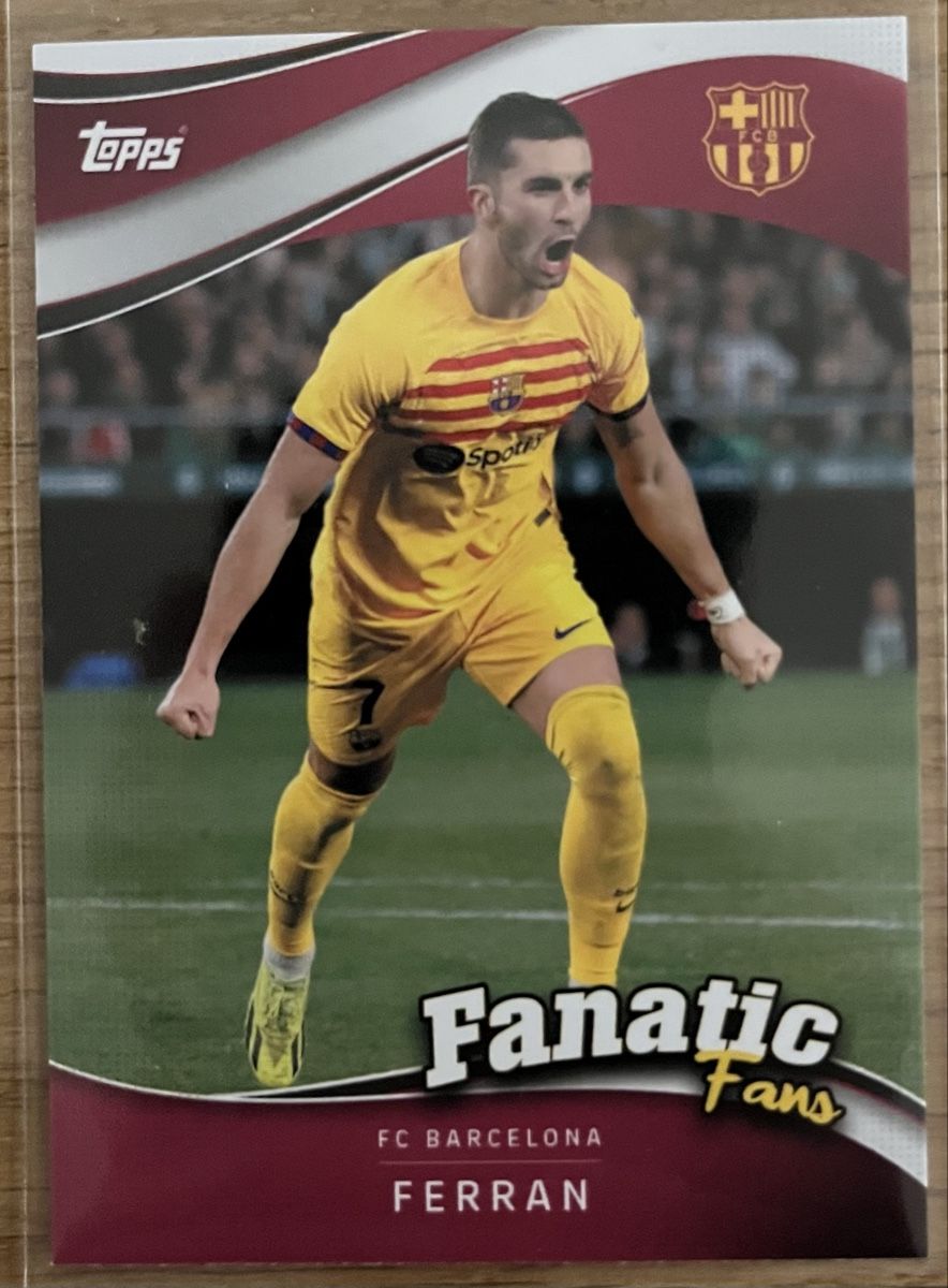 Topps FC Barcelona Fan Set 2024/25 Ferran Torres Fanatic Fan (Neu ...