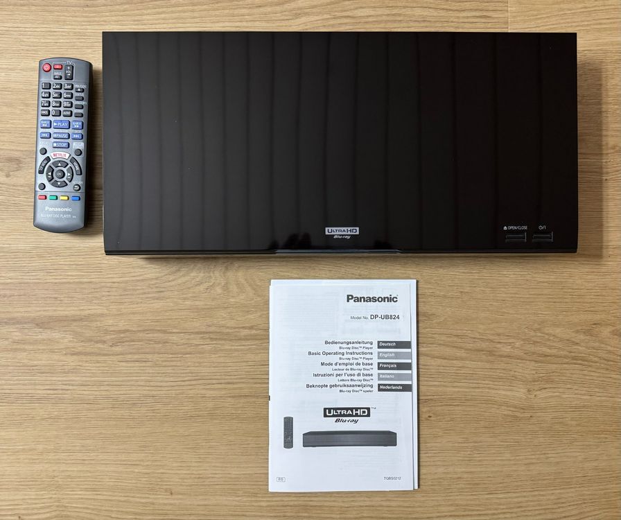 Panasonic Blue Ray Player DP-UB824 | Kaufen auf Ricardo