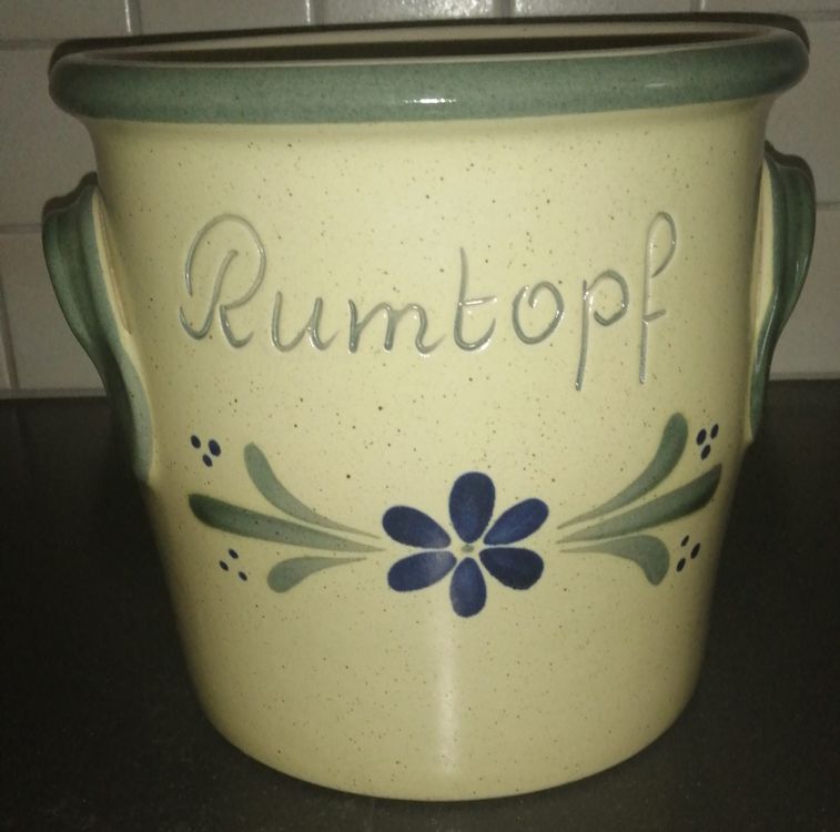 steingut rumtopf | Kaufen auf Ricardo