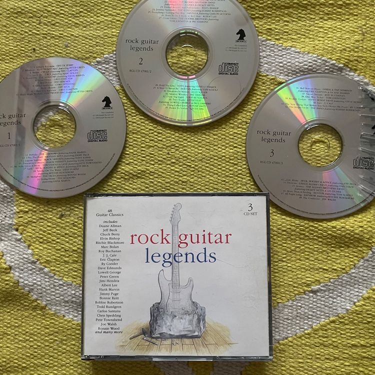 ROCK GUITAR LEGENDS-3CD BOX SET LEGENDS | Kaufen auf Ricardo