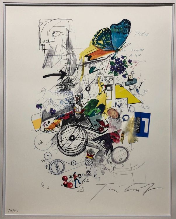 Jean Tinguely Lithographie Handsigniert (Gebraucht) in Root für CHF 1525 – mit Lieferung auf ...