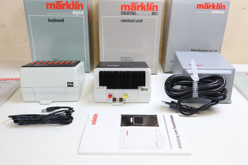 Märklin Digital Steuerung + Trafo + Keyboard - 60052/6040... (Gebraucht ...
