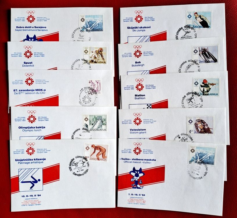 schöne Sammlung Olymp Spiele Sarajevo '84 Marken Jugoslawien (Neu (gemäss Beschreibung)) in ...