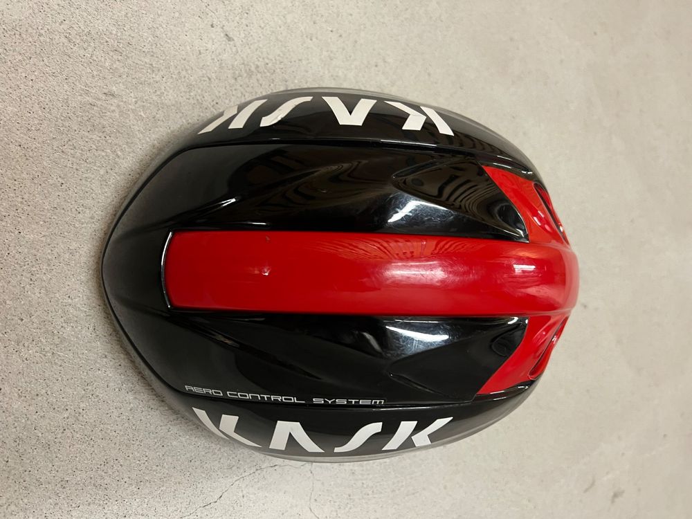 Kask Infinity Aero Road Cycling Helmet : Black / Red (Gebraucht) in Zug ...