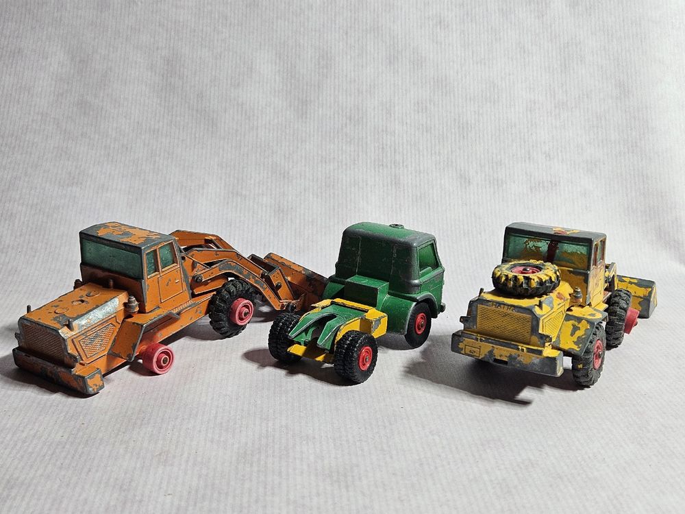 VINTAGE SELTEN Matchbox King Size Hatra Tractor Shovel (Gebraucht) in ...