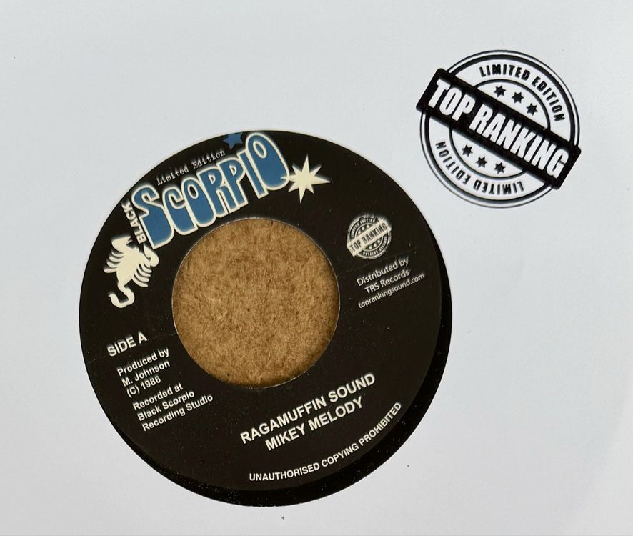 Mikey Melody * Ragamuffin Sound (7” Single) (Neu (gemäss Beschreibung ...