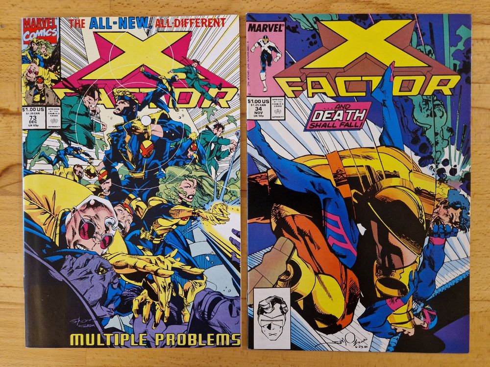 X-Factor #34 & #73 (1988) (Gebraucht) in Biel/Bienne für CHF 4 – mit Lieferung auf Ricardo kaufen