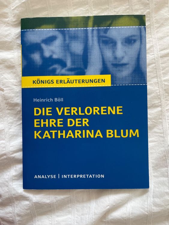 DIE VERLORENE EHRE DER KATHARINA BLUM Königs Erläuterungen | Kaufen auf ...