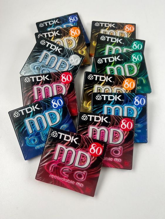 TDK 80 - Mini Discs - Neu in OVP - Mini Disks (Neu und originalverpackt ...