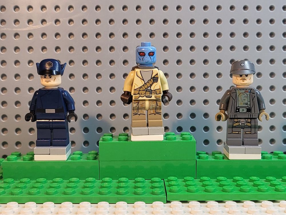 3 Lego-Minifiguren aus der Serie Star wars Duros, Beckett (Gebraucht ...