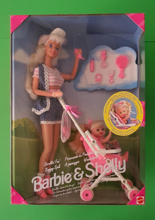 Barbie und Shelly - Strollin Fun - Mattel 1995 / 13742 / 224 (Neu und ...