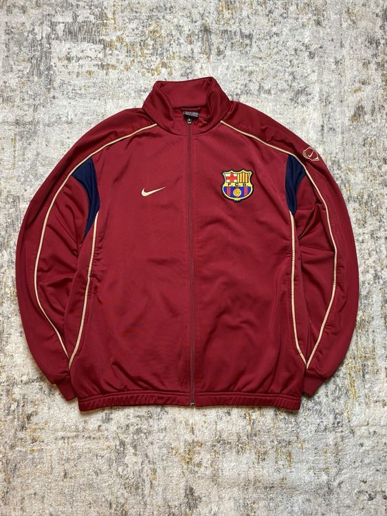 Vintage RARE Nike x FC Barcelona Trackjacket - Size S | Kaufen auf Ricardo