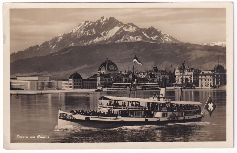 Luzern mit Pilatus (Gebraucht) in Cormoret für CHF 1 – mit Lieferung auf Ricardo kaufen