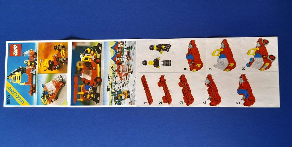 LEGO Bauanleitung 6690 Snorkel Pumper - Classic Town 1980 (Gebraucht ...