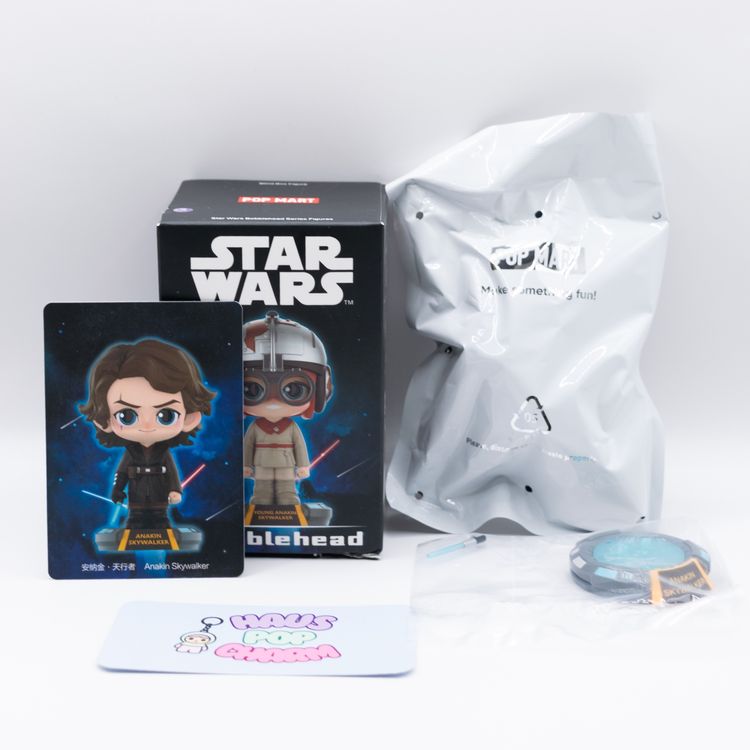 POP MART Star Wars Bobblehead Series Figure ANAKIN SKYWALKER (Neu und ...