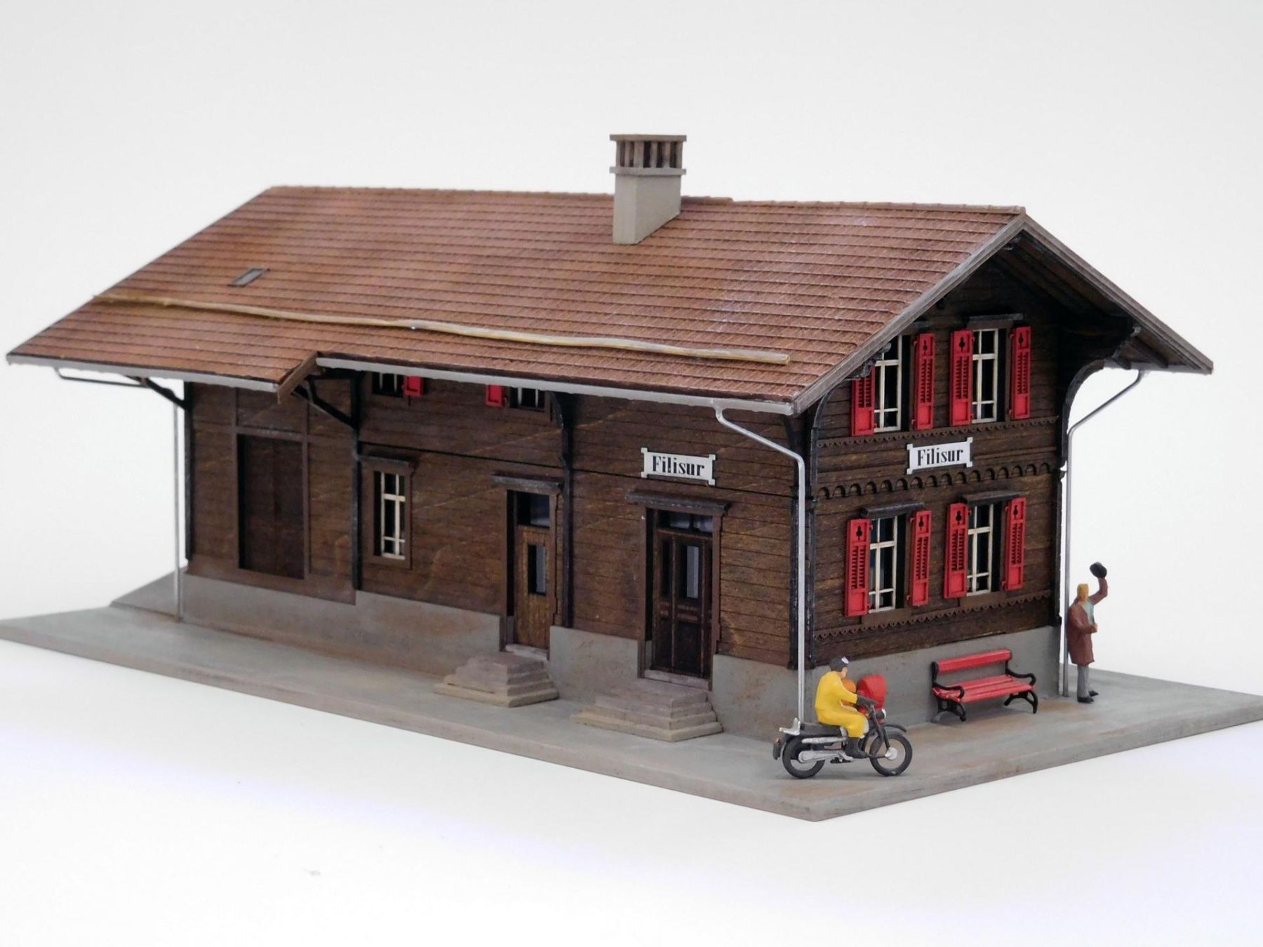 RhB Laser creation Bausatz Station Filisur H0m (Neu (gemäss ...