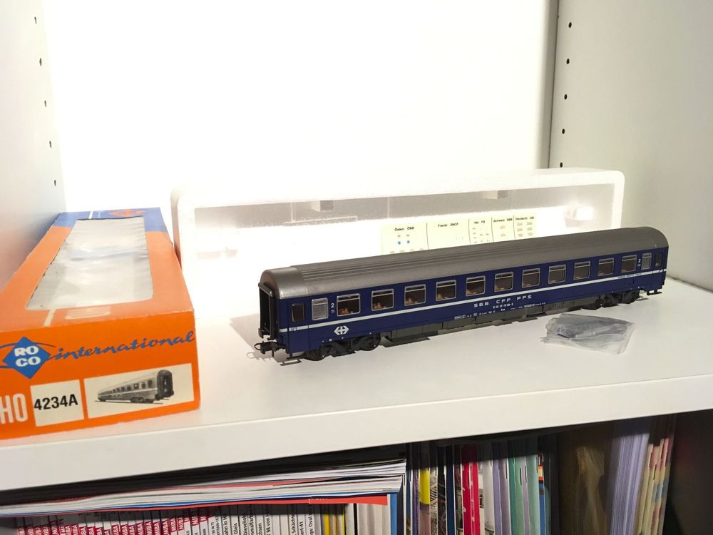 ROCO H0 4234A SBB Liegewagen 2.Kl., OVP (Gebraucht) in Villigen für CHF 14.95 – mit Lieferung ...