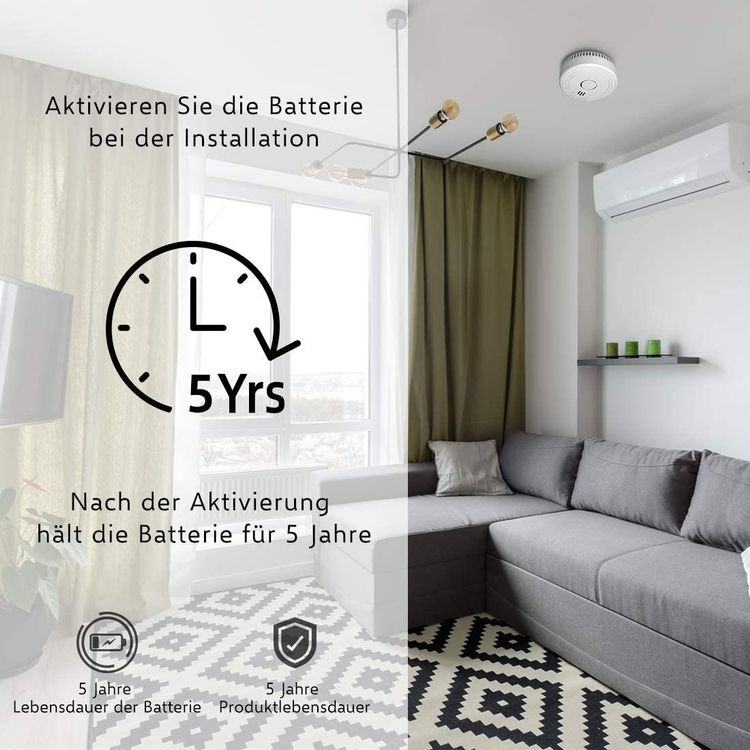 2-Pack Rauchmelder mit Magnetklebe Kit (Neu und originalverpackt) in Herisau für CHF 49 – mit ...