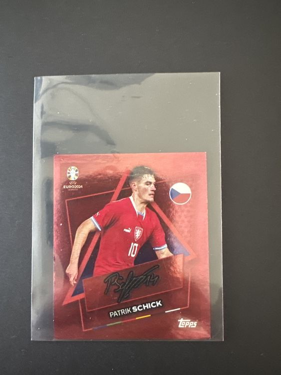 Topps Sticker EM 2024 Patrick Schick Signiert | Kaufen auf Ricardo