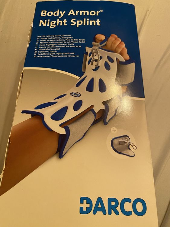 DARCO BODY ARMOR NIGHT SPLINT gegen fascitis plantaris (Neu (gemäss ...