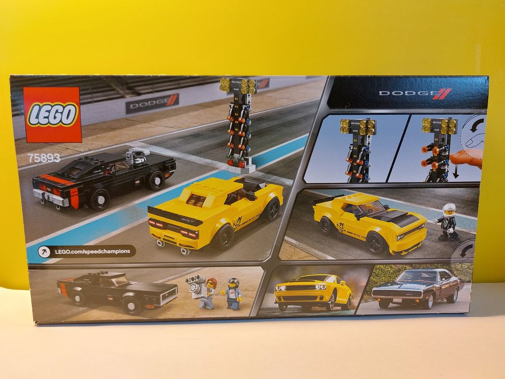 LEGO Speed Champions 75893 - Dodge SRT Demon & Dodge Charger (Neu und ...
