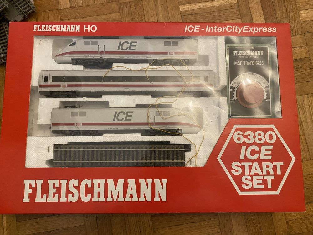 Fleischmann HO ICE Start Set 6380 - Bistrowagen und Trafo! (Gebraucht) in Dagmersellen für CHF ...